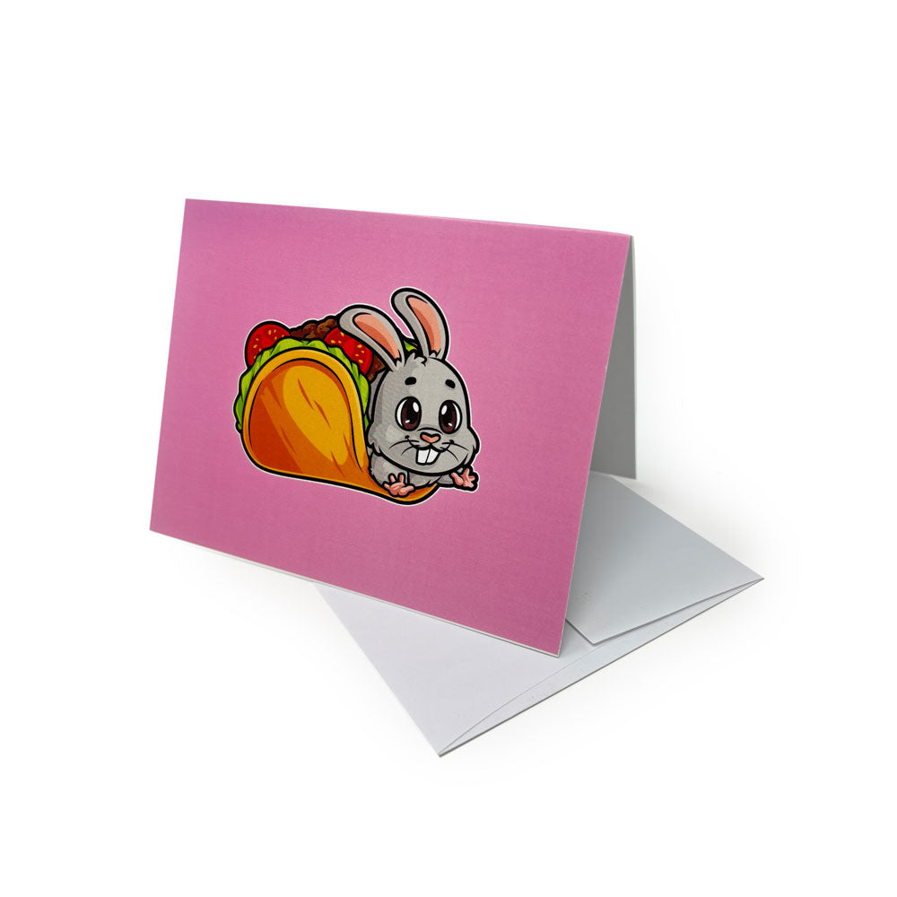 Bunny Taco Greeting Card