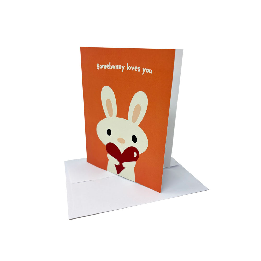 Somebunny Loves You Greeting Card